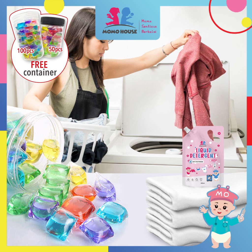Laundry Gel Beads magic Washing Cleanser Lasting Fragrance Liquid ...