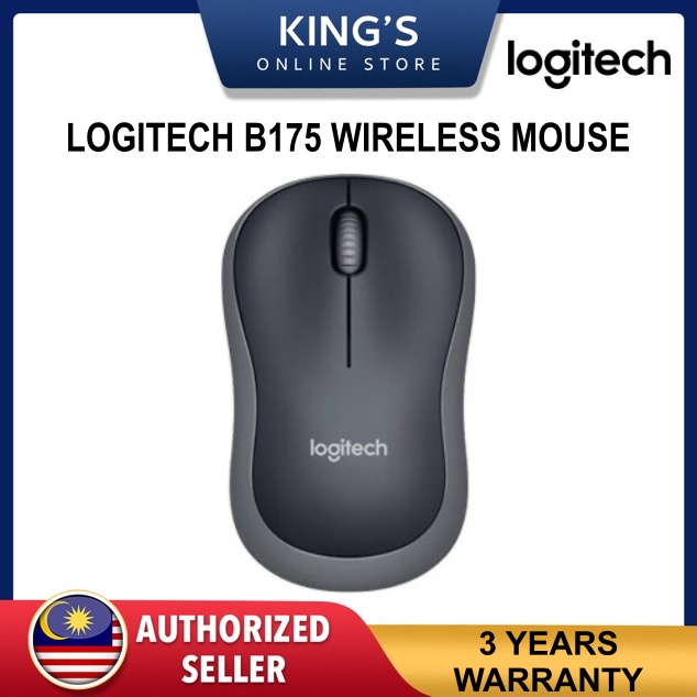Logitech B175 Wireless USB Basic Mouse - 3 Years Warranty | Shopee Malaysia