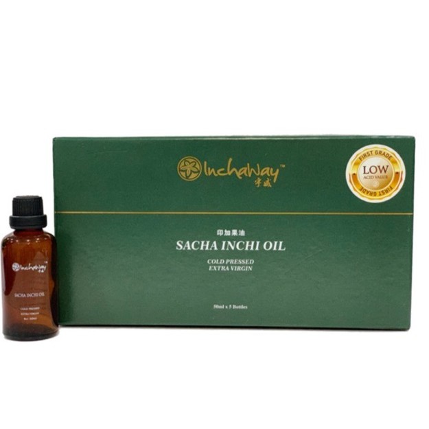 【現貨】第六代宇威印加果油 Inchaway Sacha Oil (50ml x 5 bottles) -Halal | Shopee ...