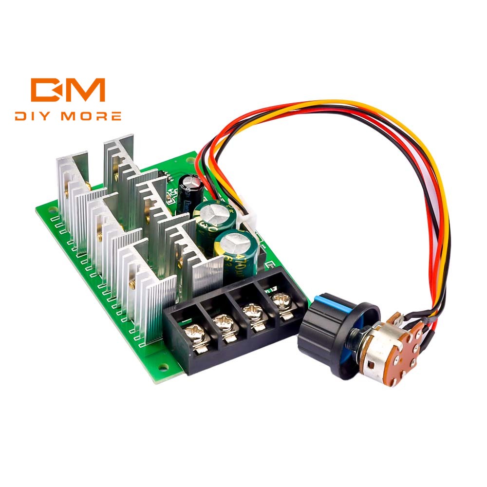 DIYMORE PWM DC9-55V DC Motor Speed Controller Driver 40A | Shopee Malaysia