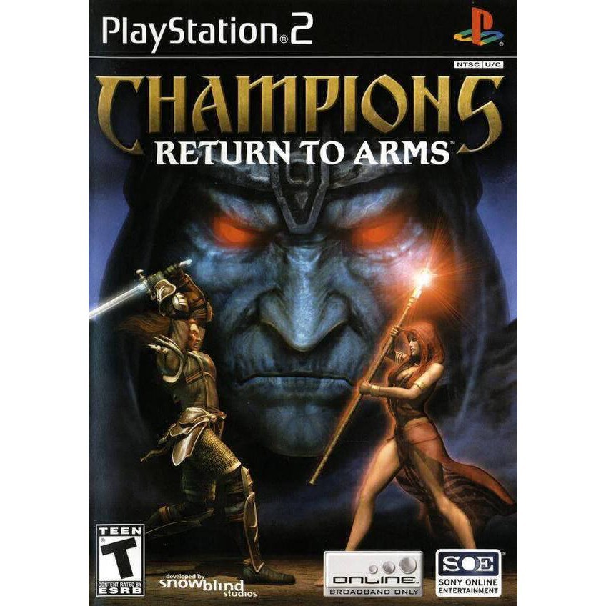 🔥PS2 CD DVD Games🔥 Champions Return To Arms (Dvd Game) | Shopee Malaysia