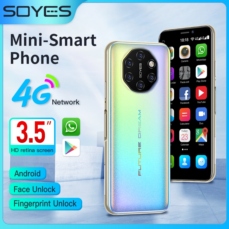 S10i Mini Smartphone Ultra Small phone Full Netcom Face Fingerprint ...