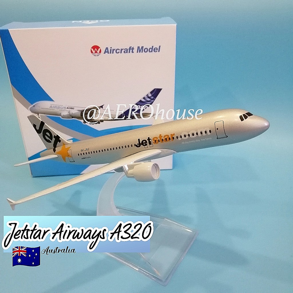 Latest Aeroplane/46 Aircraft Model-Jetstar Airways A320 with 16cm ...