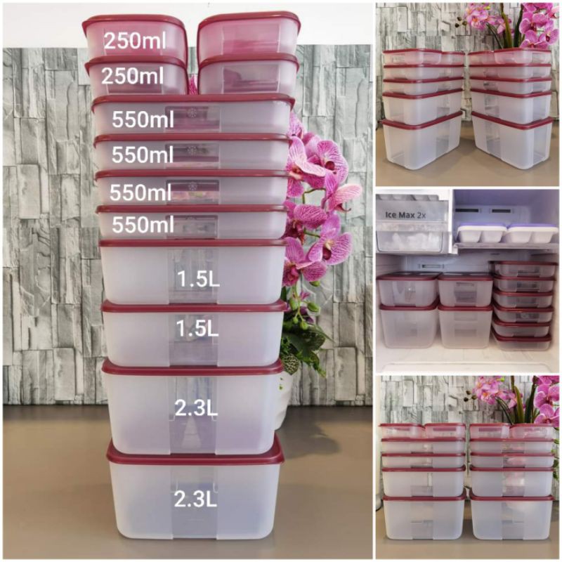 Tupperware Freezermate set 12pcs | Shopee Malaysia