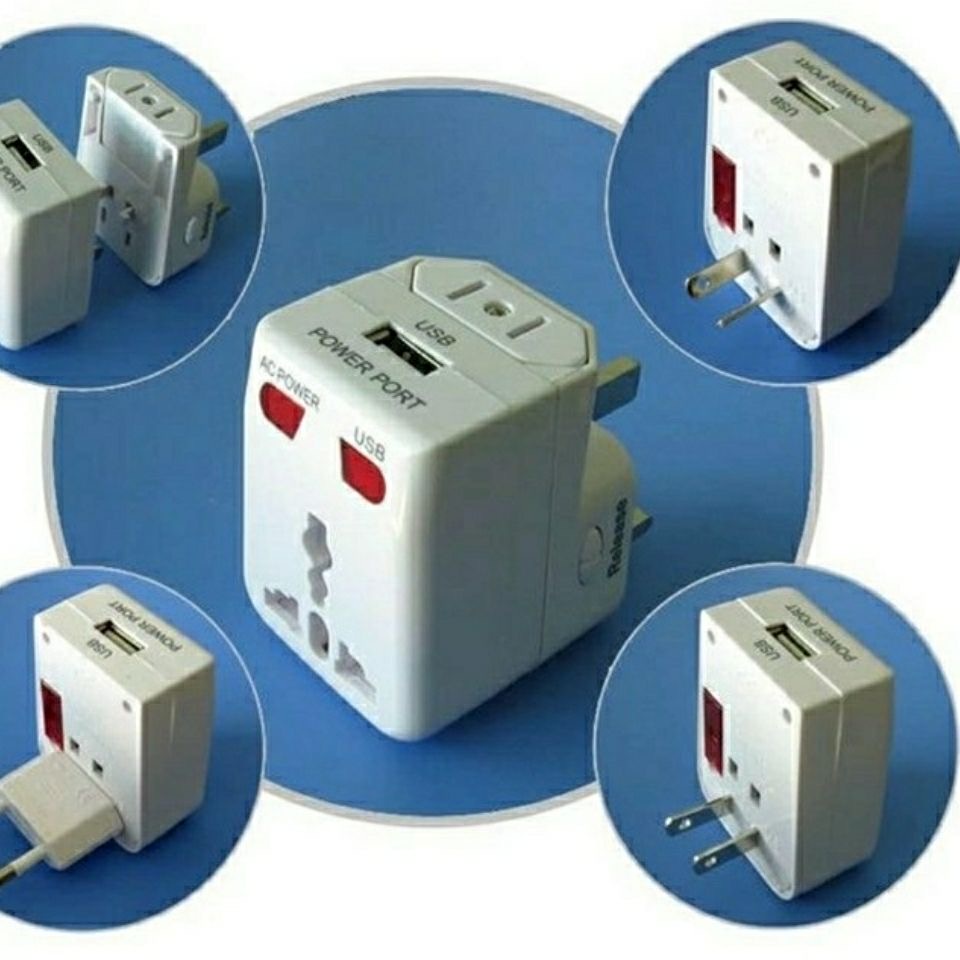 Universal Travel Adapter Multisocket Plug(All In One) | Shopee Malaysia