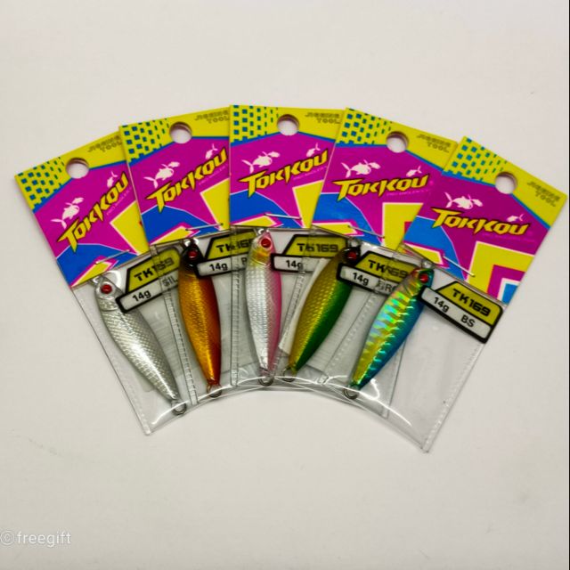 TOKKOU MICRO JIG TK169 (3G~14G) | Shopee Malaysia