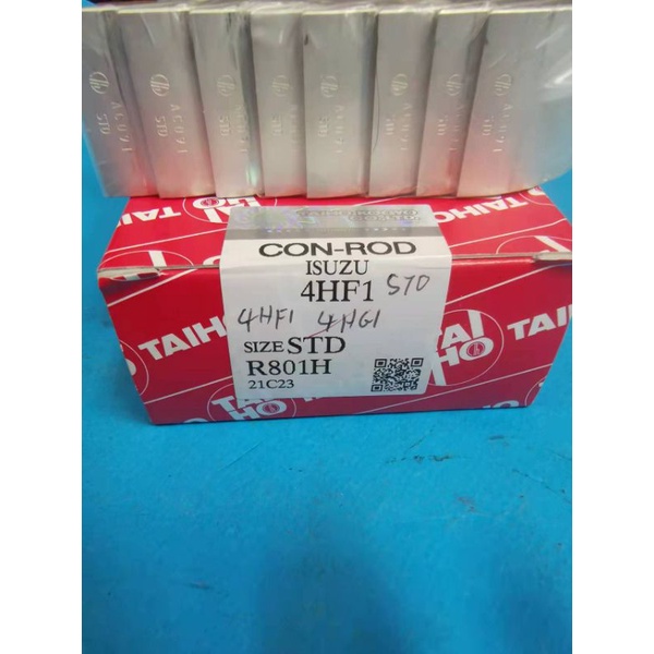 Taiho Con Rod Bearing STD Size R801H for Isuzu 4HF1 4HG1 4HJ1 | Shopee ...