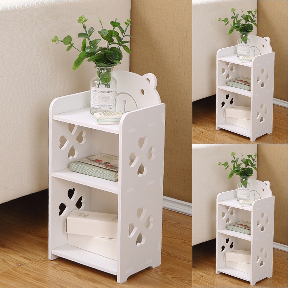 Rak Sisi Katil Sofa Bedside Shelf Kabinet Buku Bedroom Furniture Rak ...