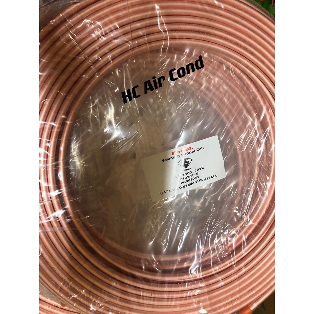 **Loose Cut-Feet** Air Cond Copper Pipe 1/4 , 3/8 , 1/2, 5/8 Inch X 0 ...