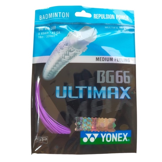 TALI RAKET BADMINTON STRING BG66 ULTIMAX (Ready Stock) TERBAIK 2021/ ...