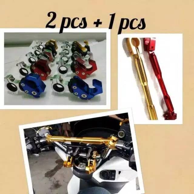 Honda PCX 150 and new PCX 160 handlebar stabilizer and hook package ...