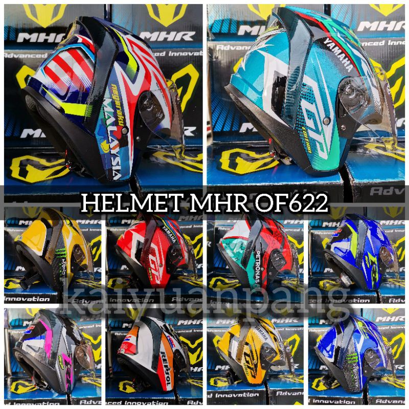 HELMET MHR OF622 BEATS MOVISTAR YAMAHA HONDA HRC PETRONAS PETRONZA ...