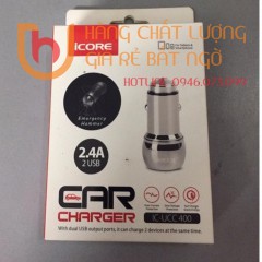 Car Charger iCore IC-UCC400 2 USB Port - Can Break Car Glass Emergency ...