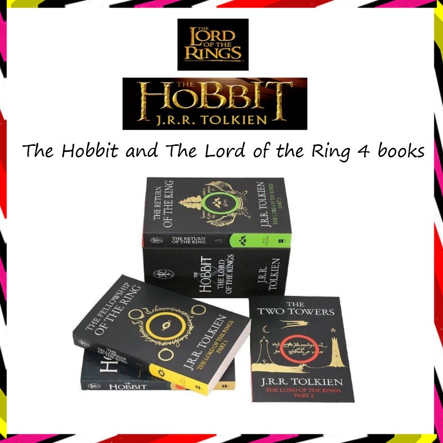 The Hobbit and The Lord of the Ring【 4 books 】🔥🔥The Hobbit and The Lord ...