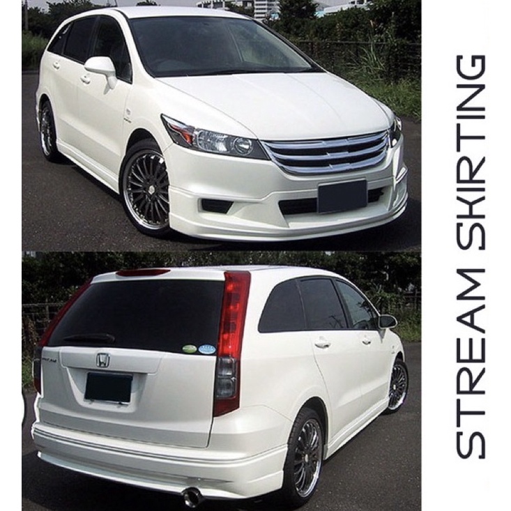 Honda stream 2008 2009 2010 H style bodykit body kit front side rear ...