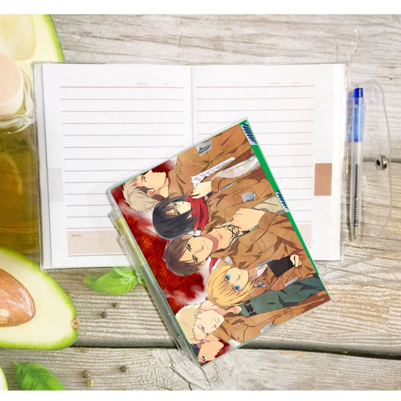 Attack on titan anime notebook (with pen included) | Shopee Malaysia