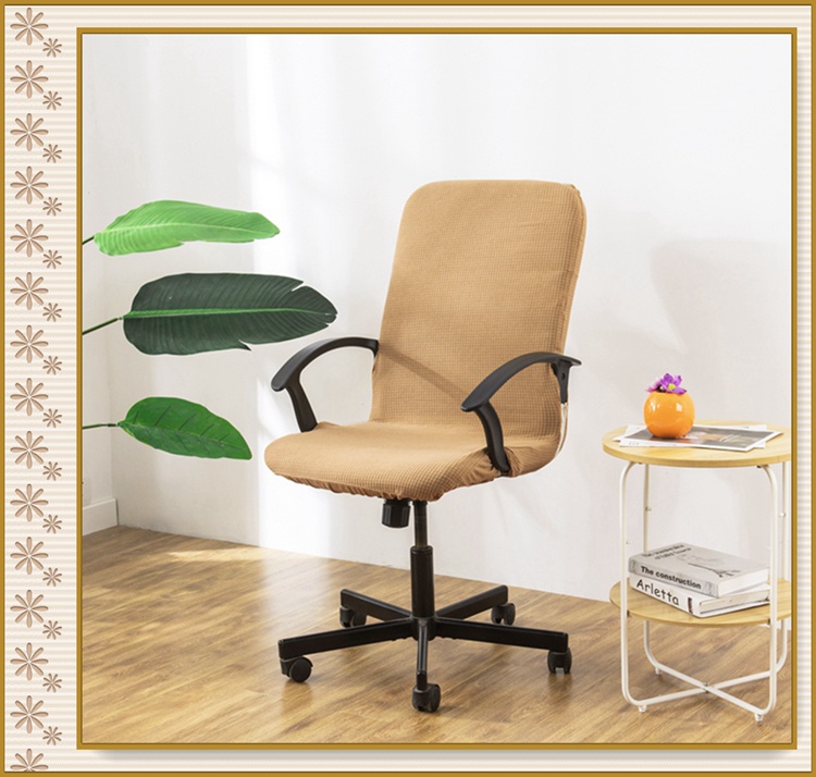 Partically Waterproof Thick Office Chair Cover with Zipper Gaming ...