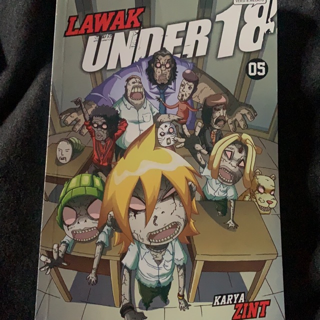 Komik lawak under 18 karya Zint | Shopee Malaysia