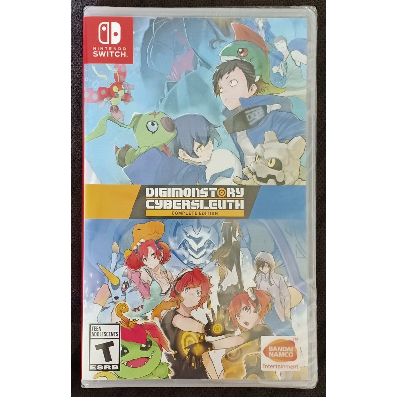 (NEW) Nintendo Switch - Digimon Story Cyber Sleuth : Complete Edition ...