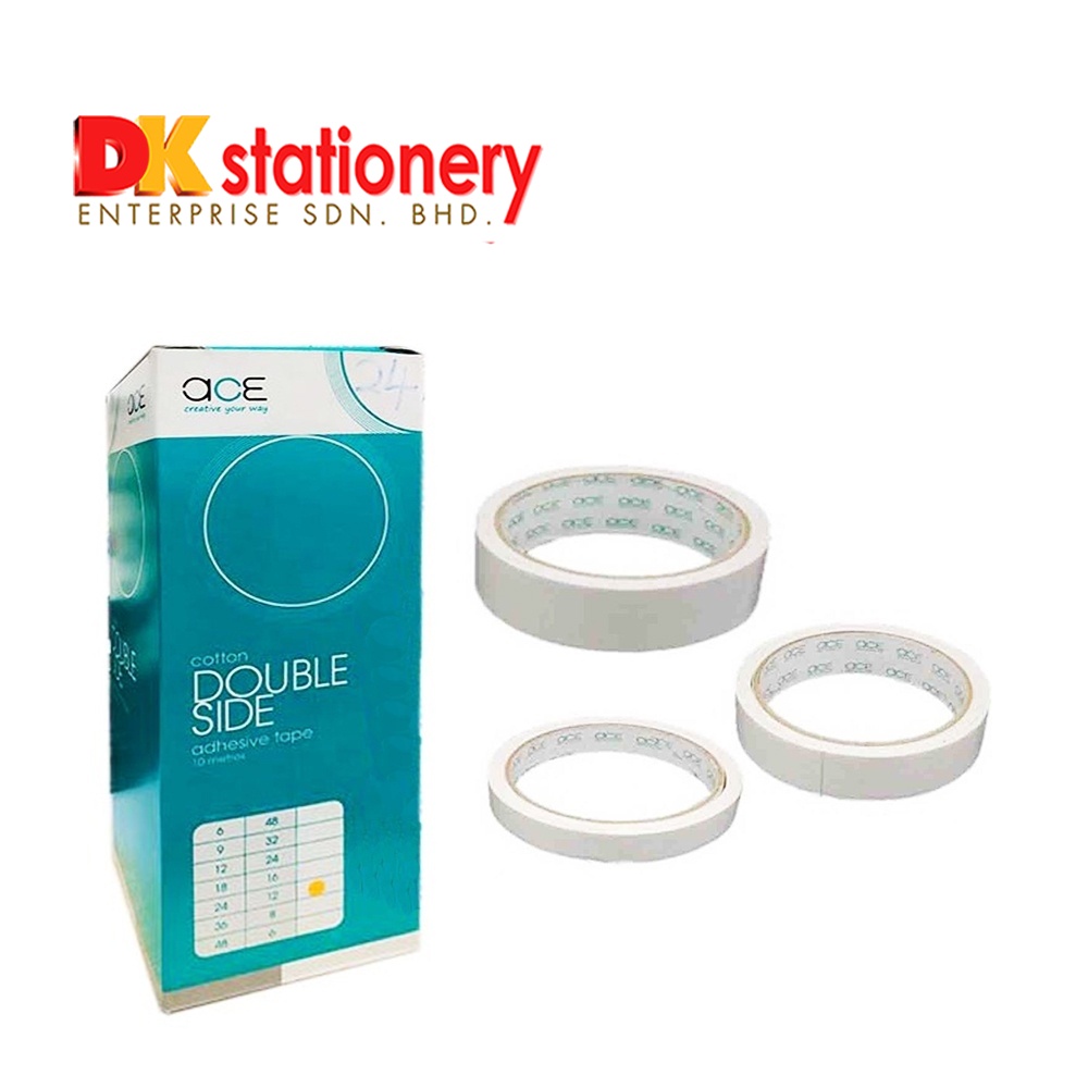 Double Sided Tape Box I 12mm / 18mm / 24mm | Shopee Malaysia