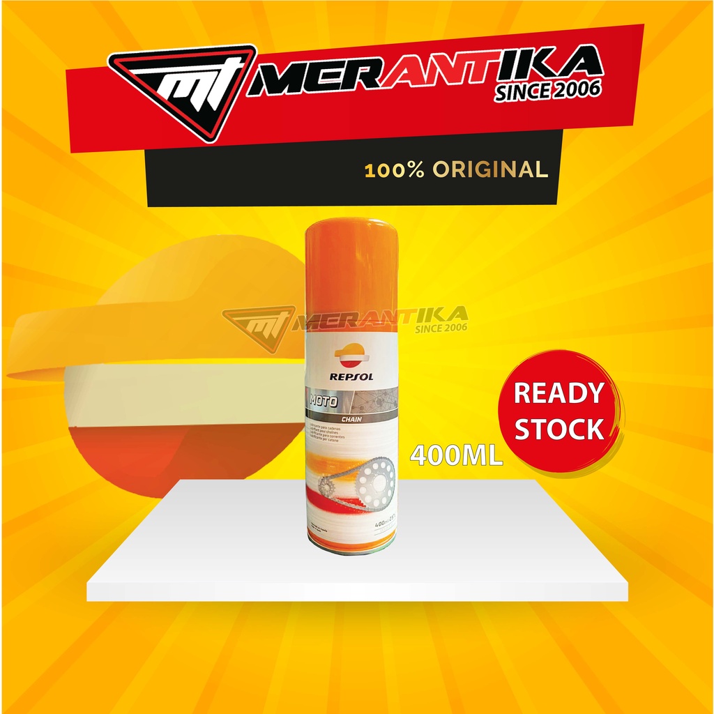 MERANTIKA | REPSOL Moto Chain Lube 400ml | Shopee Malaysia