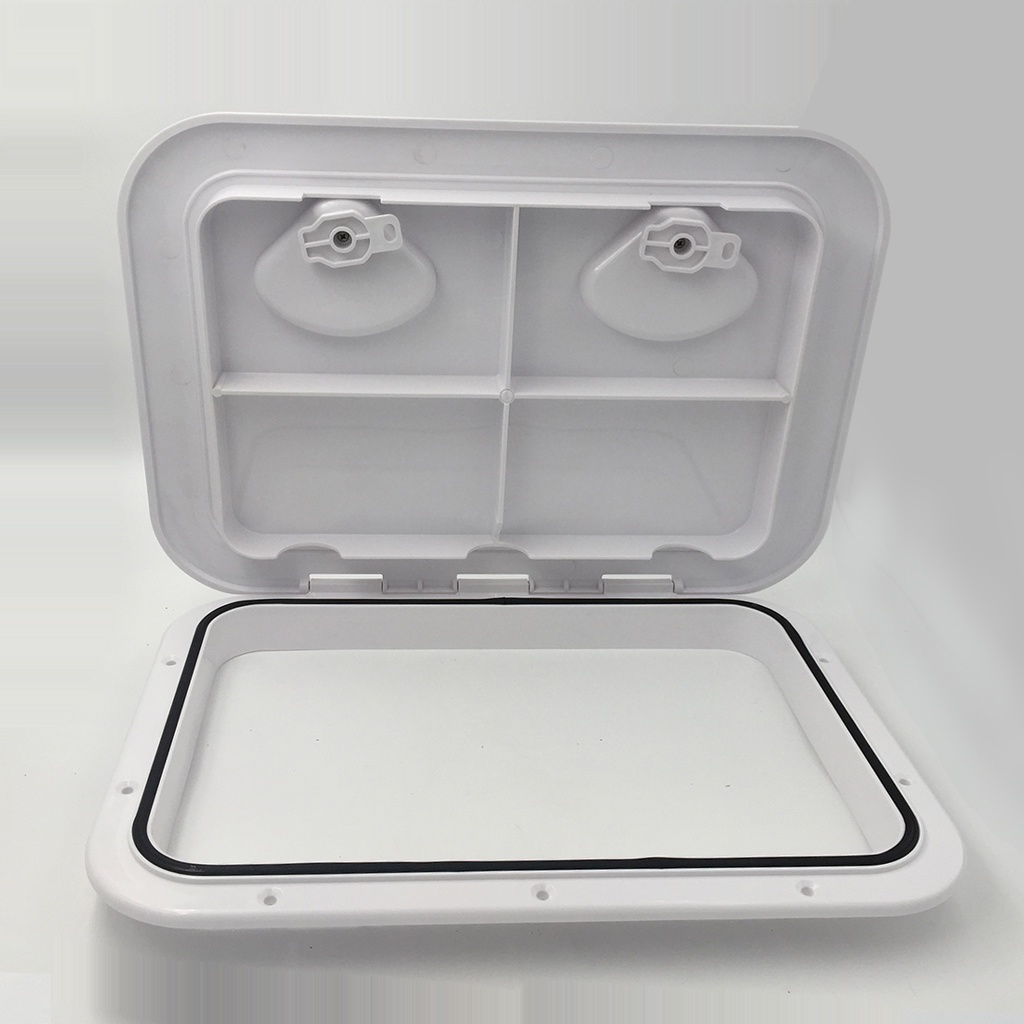 Marine Boat Deck Access & Lid 17.3" X 12.4" White 440mm X 315mm ...