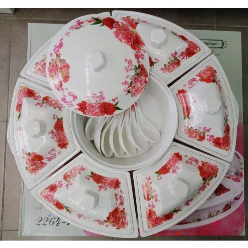 23pcs party set melamine | Shopee Malaysia