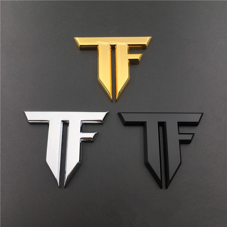 1 x 3D TF Logo Transformers Metal Car Auto Truck Badge Emblem Sticker ...