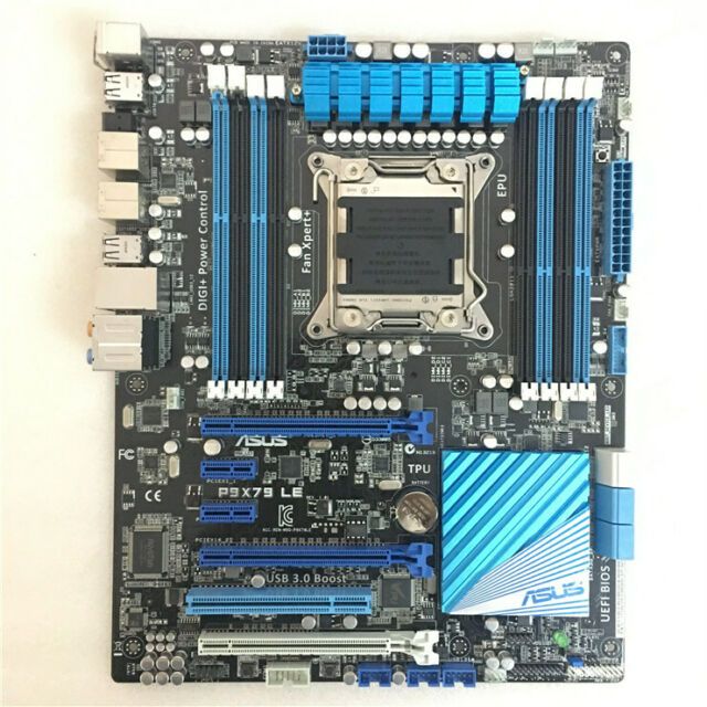 core i7 3820 + asus p9x79 pro gaming motherboard lga 2011,8 slot ram ...