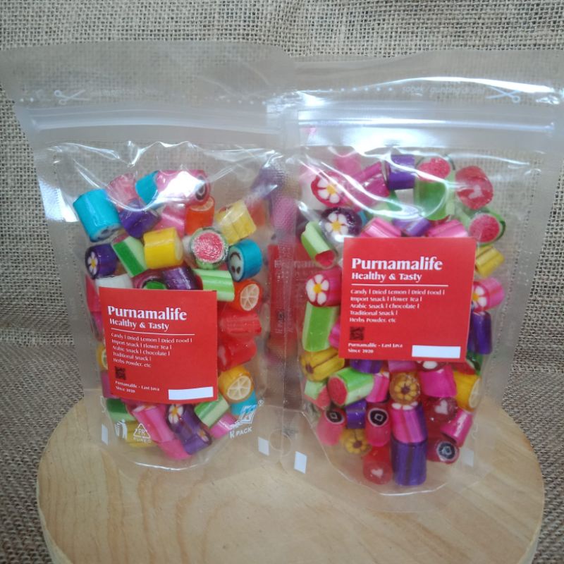 Sticky candy rainbow Character lollipop candy | Shopee Malaysia