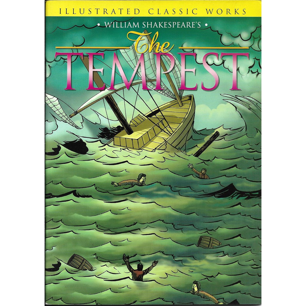 William Shakespeare`s The Tempest (Illustrated Classic Works) | Shopee ...