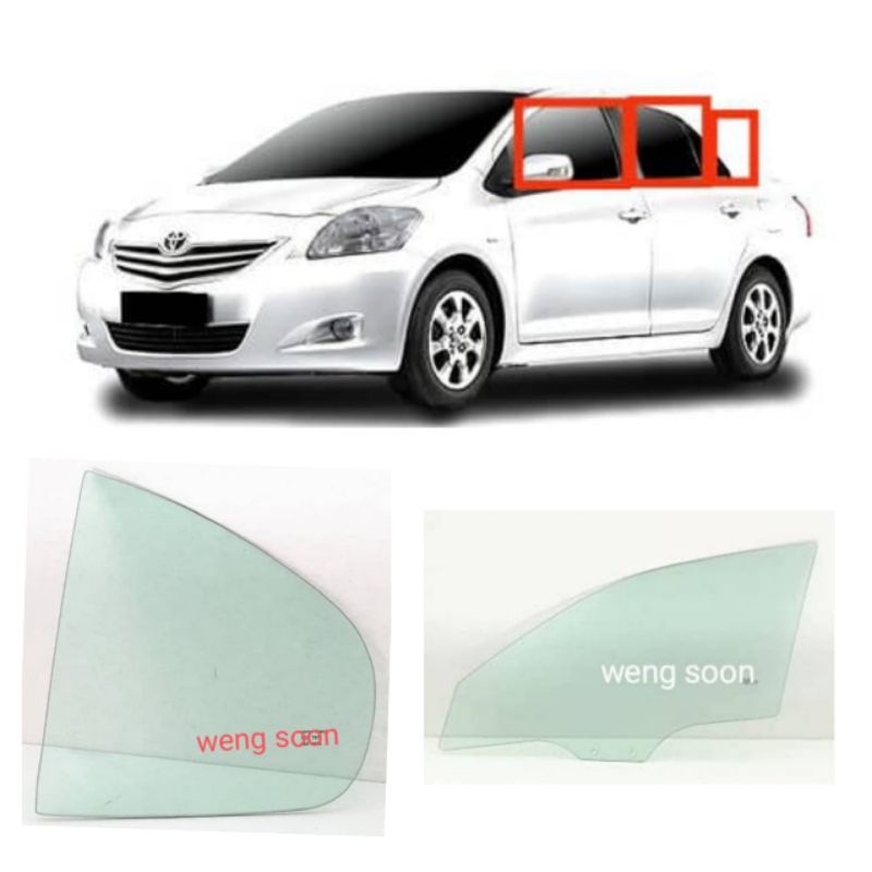 Toyota Vios Ncp 93 Window Glass | Shopee Malaysia