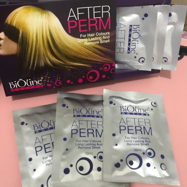 BIOLINE ACTIVE After Perm Treatment 6 x 30ml | Shopee Malaysia
