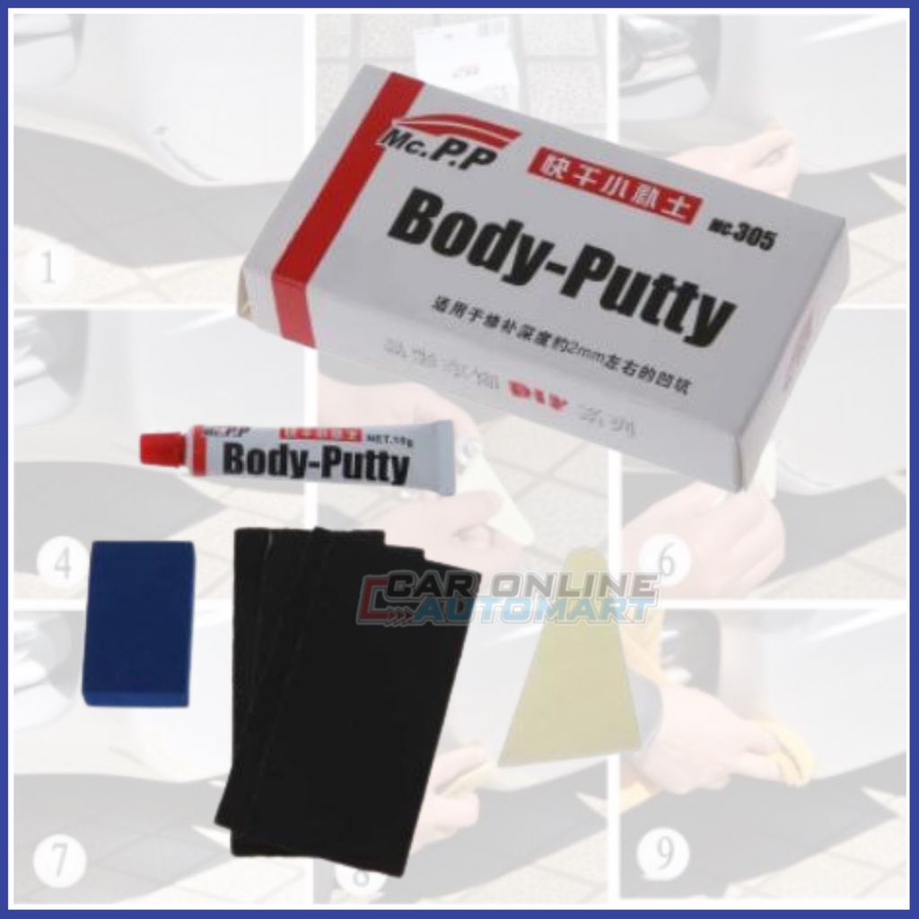 Mc.P.P 15g Car Body Compound / Putty Scratch Remover / Filler Repair ...