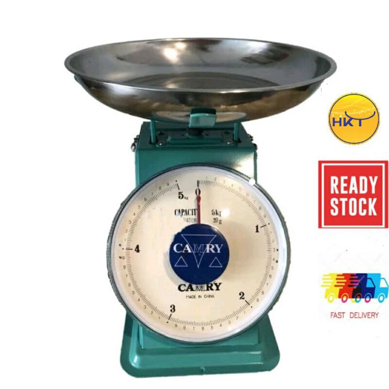 CAMRY 5KG MECHANICAL SCALE / Penimbang Spring 1 Face Scale HKT1016 ...