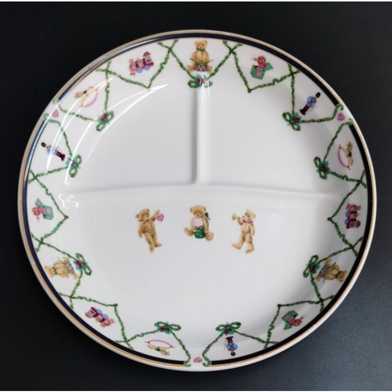 Narumi 21cm Made in Japan Hallmark Divided Plate | Shopee Malaysia
