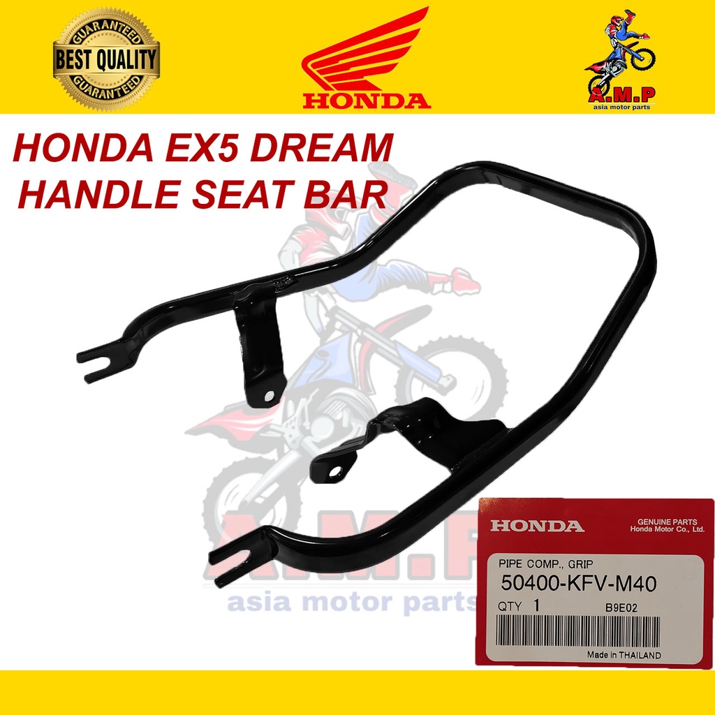 ORIGINAL HONDA EX5 HP/EX5 DREAM L BAR SEAT BAR REAR LBAR L BAR SPOILER ...