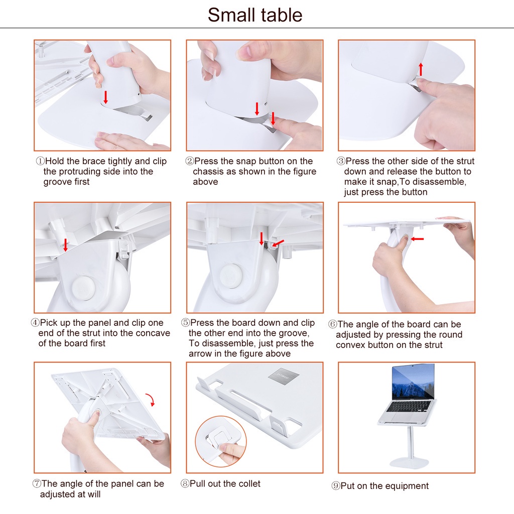 OATSBASF Detachable Reading Stand Holder with Height Angle Adjustment ...