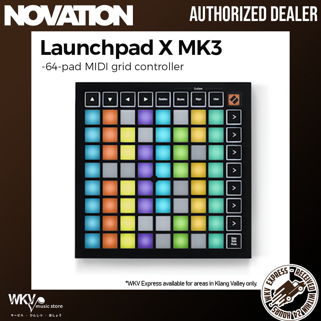 Novation Launchpad X MK3 MIDI Grid Controller /Original Launchpad X MK3 MIDI Controller | Shopee ...