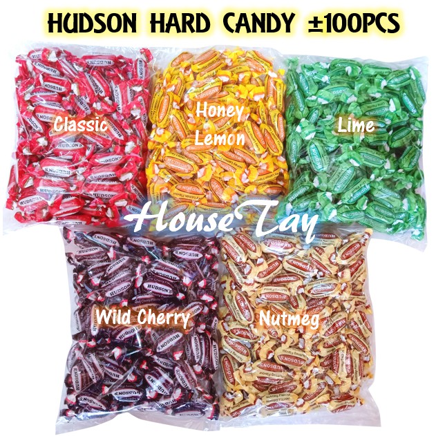 Hudson's Candy ±100pcs / Gula-gula Hudson [Lime, Honey Lemon ...