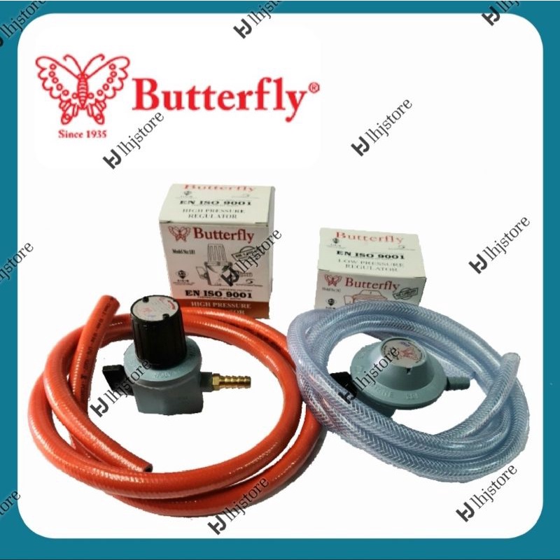 BUTTERFLY EN ISO 9001 HIGH PRESSURE REGULATOR / LOW PRESSURE REGULATOR ...