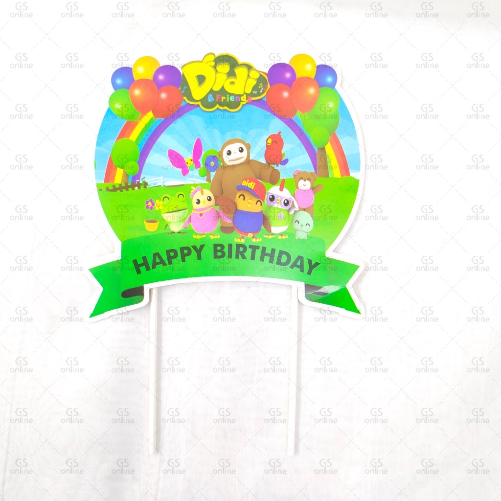 Ready Stock Didi & Friend Theme Birthday Party Decoration Set ...