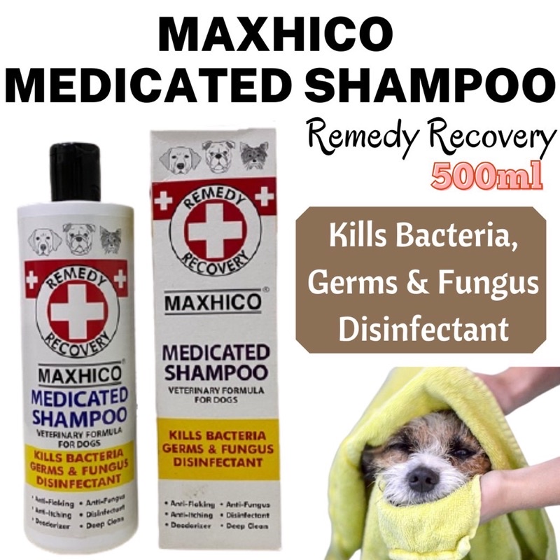 MAXHICO Dog Medicated Shampoo 500ML | Shopee Malaysia