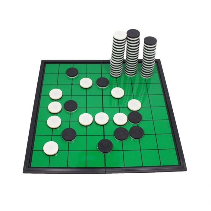 🔥HOT🔥 Permainan Dam Reversi Board Game Magnetic 10 X 10 黑白棋 Othello ...