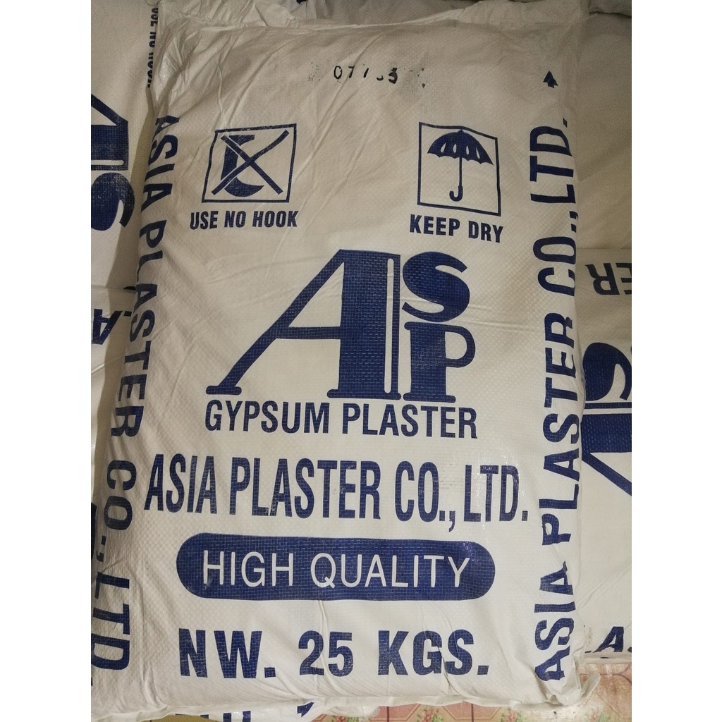 Plaster of Paris Asia Plaster Plaster Gypsum Dental Plaster 25KG 石膏粉 ...