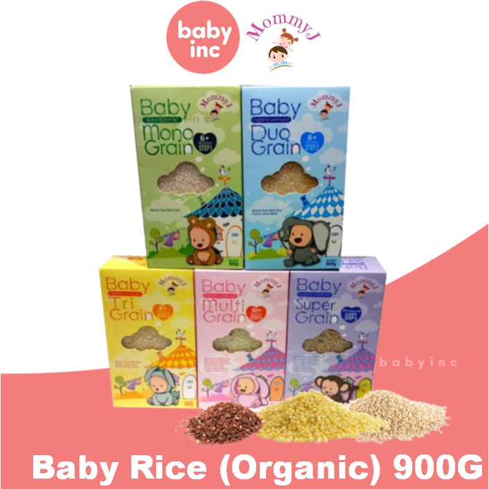 Mommy J Baby Rice (Organic) 900G mommyj | Shopee Malaysia