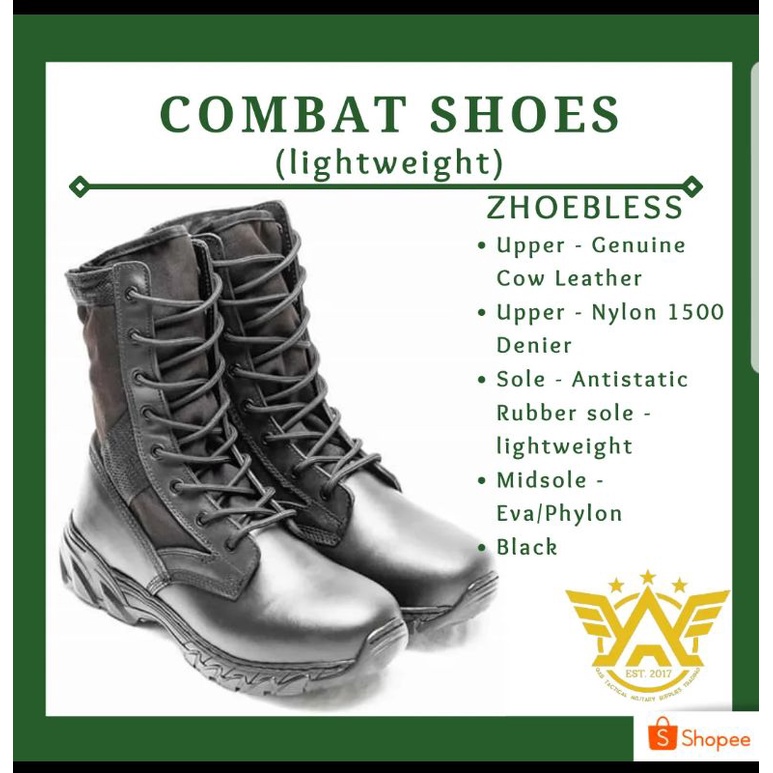 Combat Shoes ( Lightweight) | Shopee Malaysia