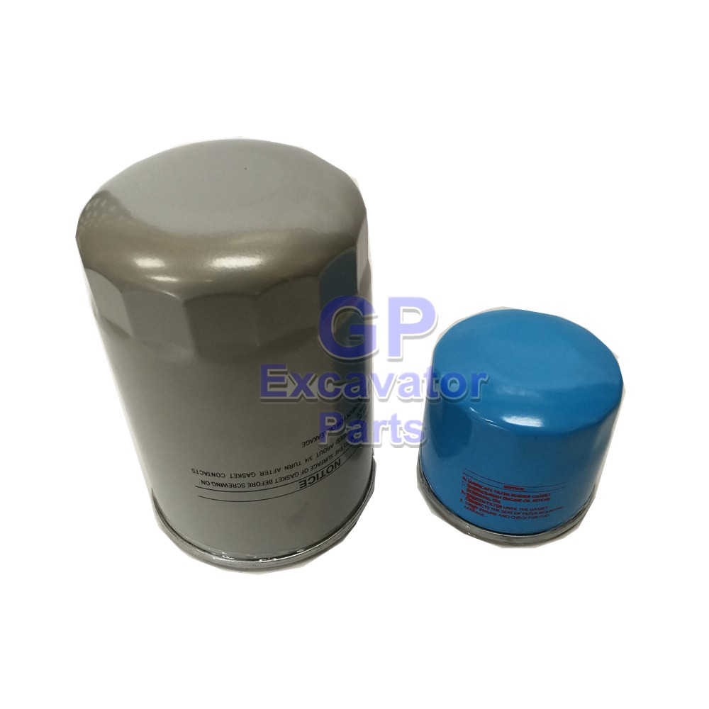 EX100-1 / EX120-1 / 4BD1 Hydraulic Excavator Engine Oil Filter & Fuel ...