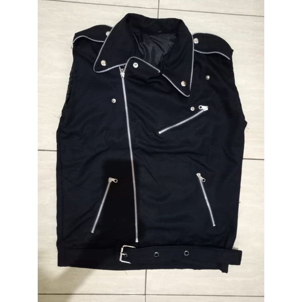 Free emblem RAMONES JACKET / DOUBLE COLLAR JACKET / PUNK JACKET FULL ...