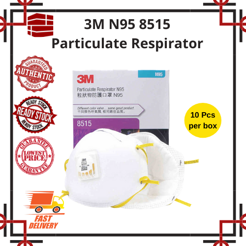 3M N95 8515 Particulate Respirator / Disposable Face Mask For Welding C ...